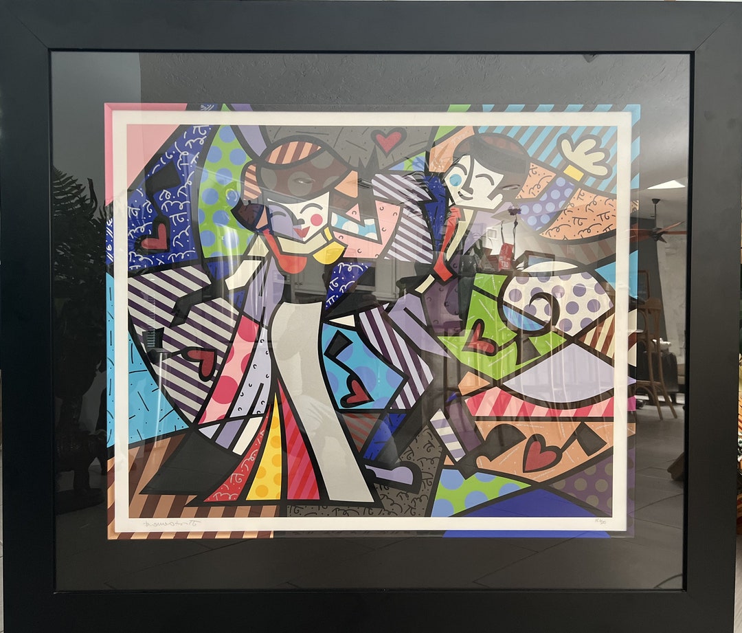 Romero Britto (BRAZILIAN / FLORIDA, B1963) Artist Proff Mixed Use ...