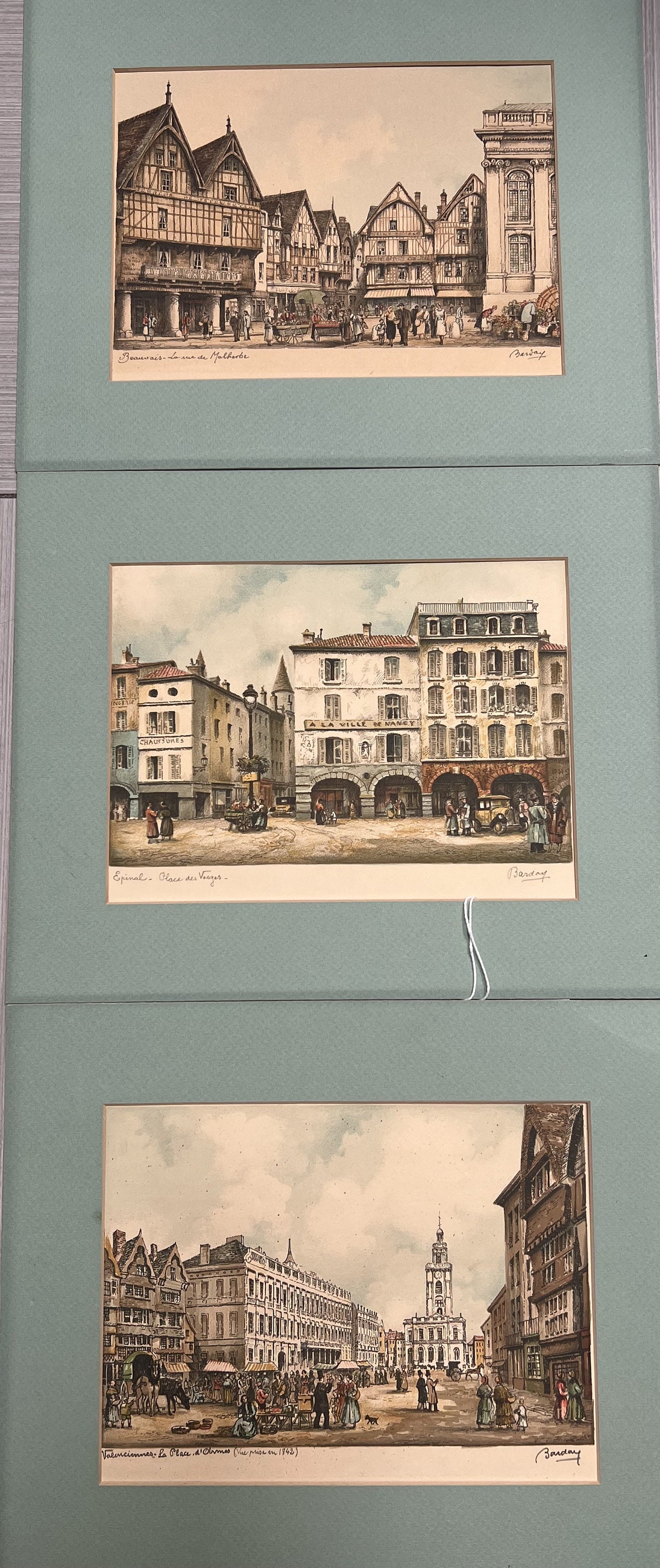 3 Hand Colored Etchings of LONDON by FRANCIS BARDAY - Etsy