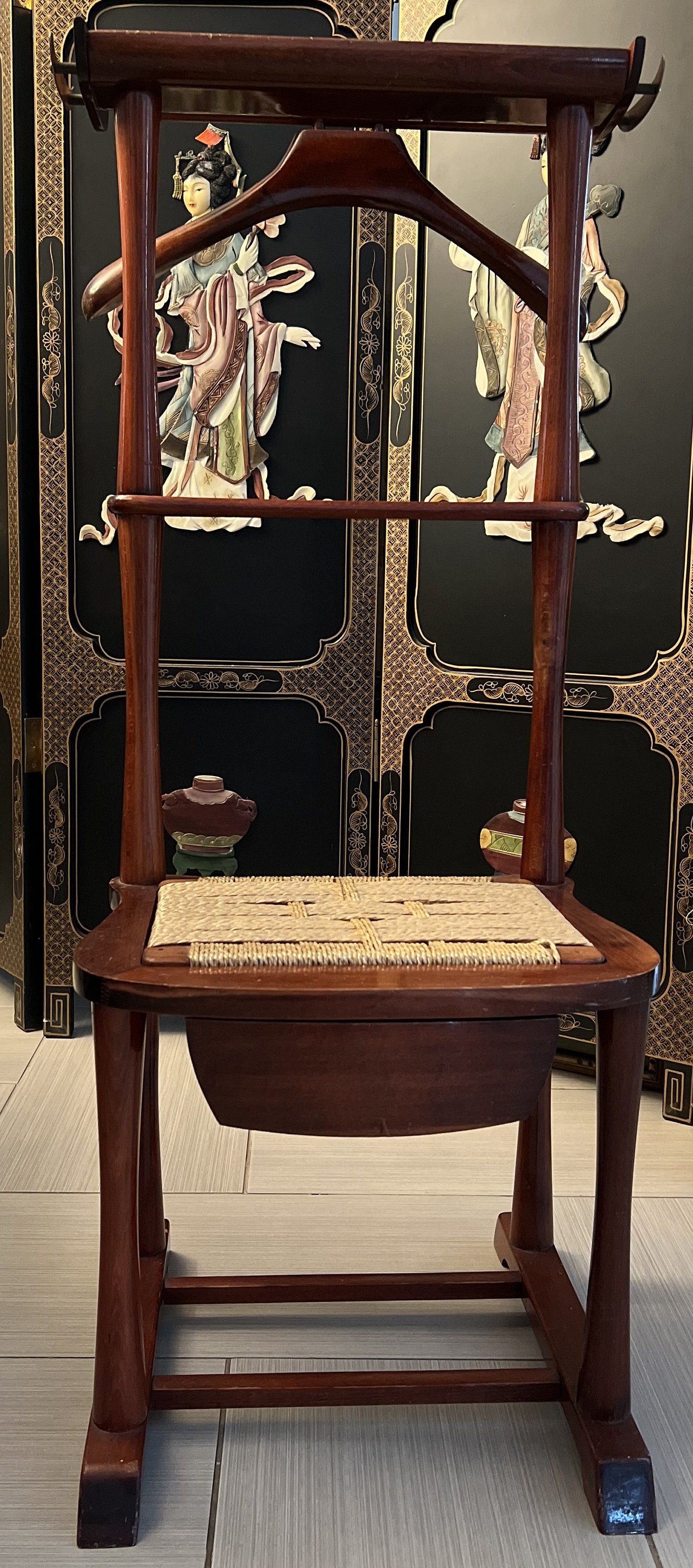 Italian Mid-century Modern Butler Valet Chair by SPQR - Etsy
