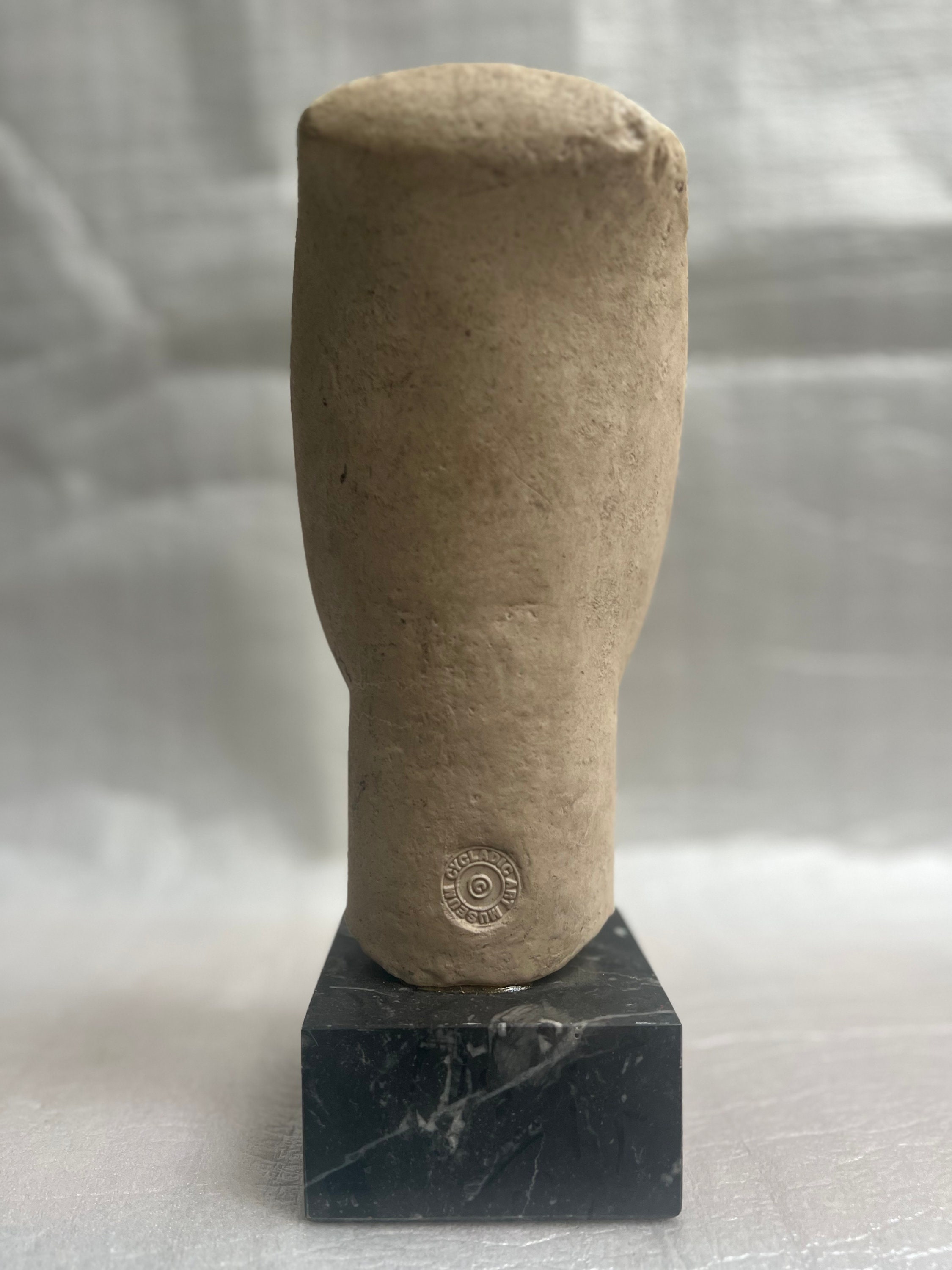 Cycladic Head Cycladic Art Museum Sculpture Greece - Etsy