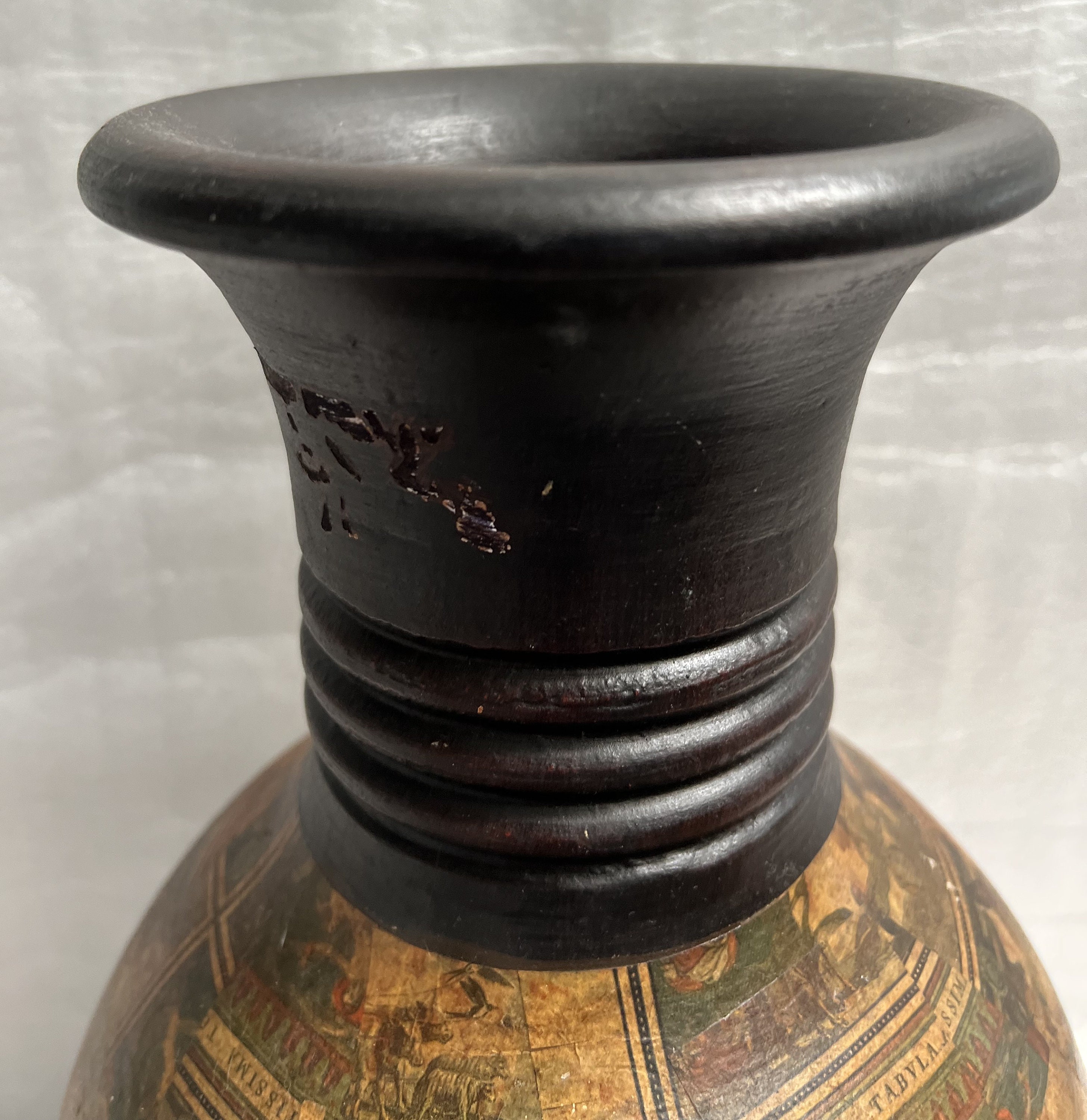 Old World Map Vase - Etsy