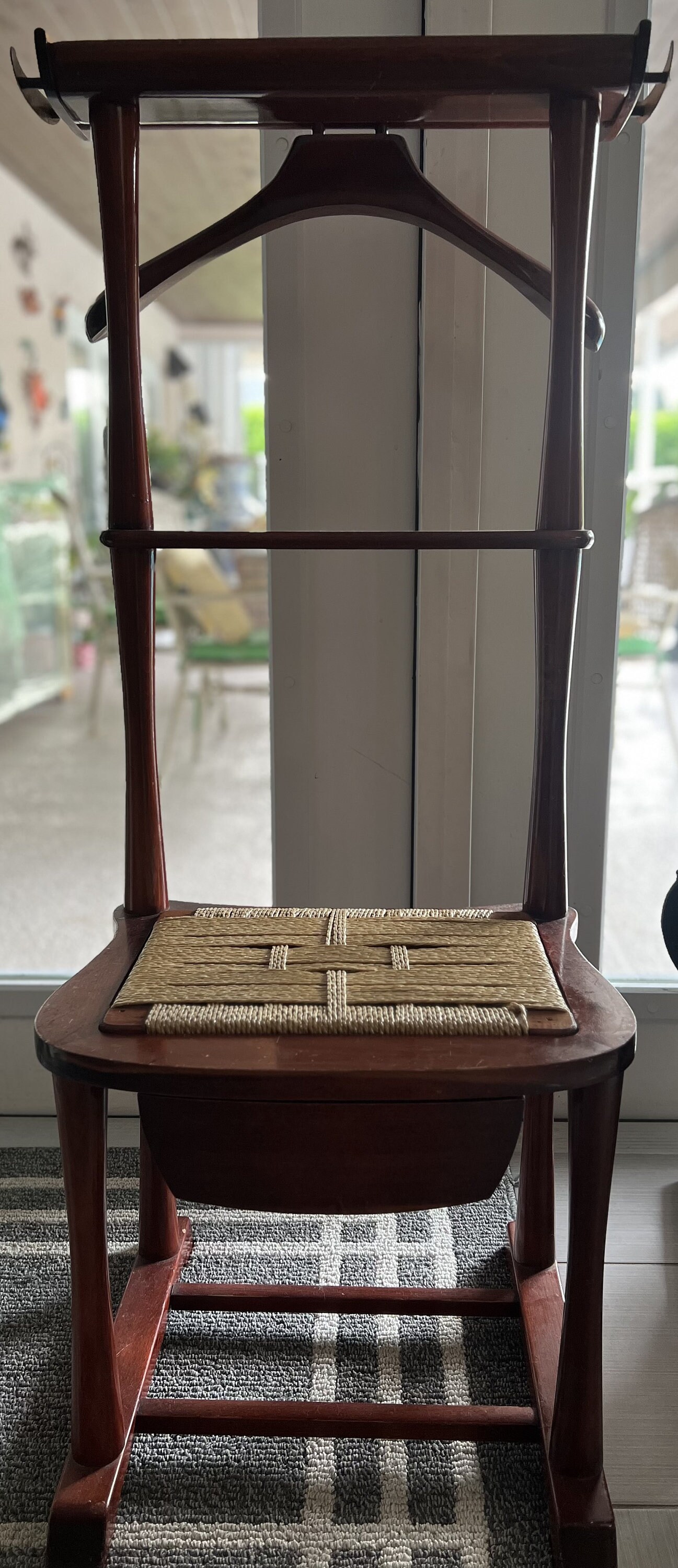 Italian Mid-century Modern Butler Valet Chair by SPQR - Etsy