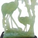 Chinese Original Serpentine Jade Crane Carving - Etsy