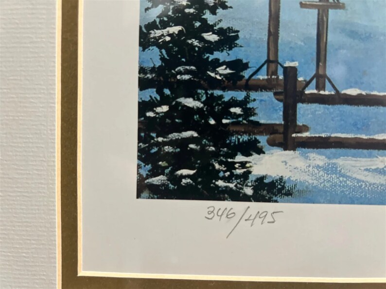 JANE WOOSTER SCOTT "candlelight Moonlight" Lithograph Deluxe Paper Hand ...