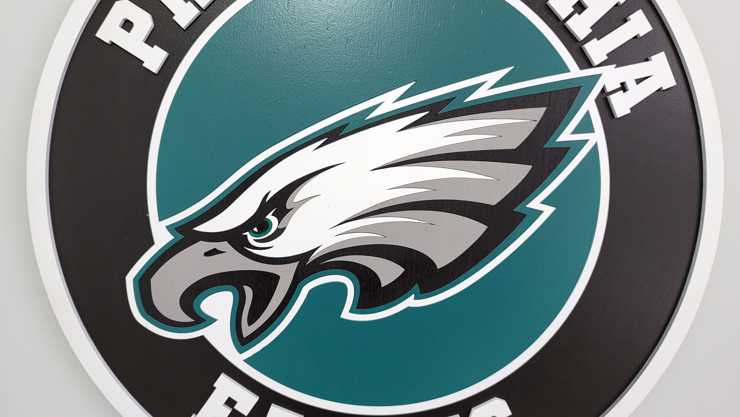 Philadelphia Eagles 3D Wood Sign, Sports Fan Gift, Man Cave Decor - Etsy