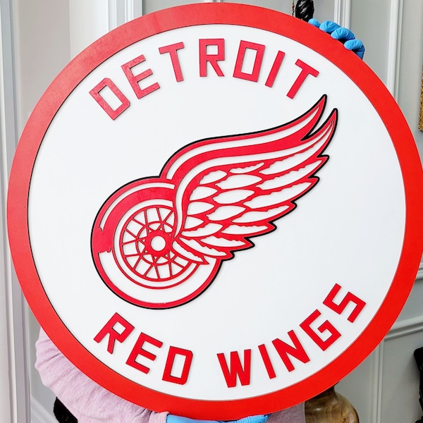 Detroit Red Wings - Etsy Canada
