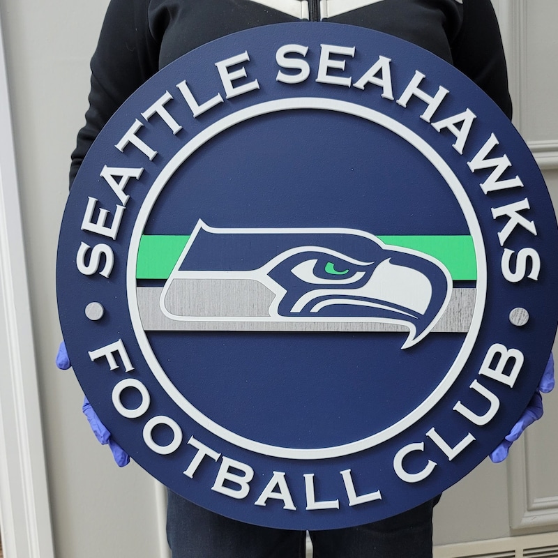 Seahawks Wood Sign - Etsy