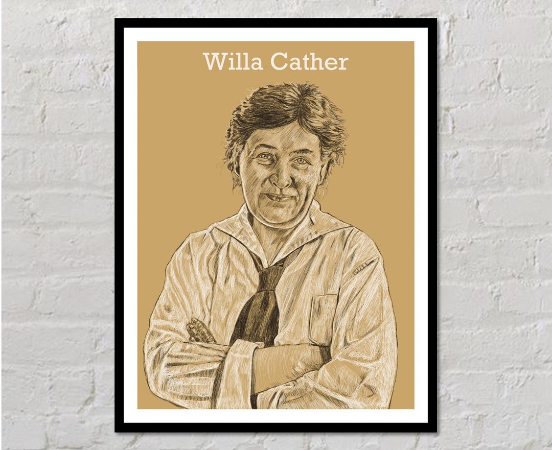 Willa Cather Downloadable Poster | Author Gift, Literary, Classroom ...