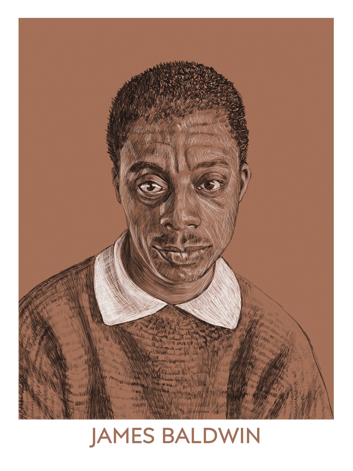 James Baldwin Author Poster Writer Gift Literary Poster - Etsy