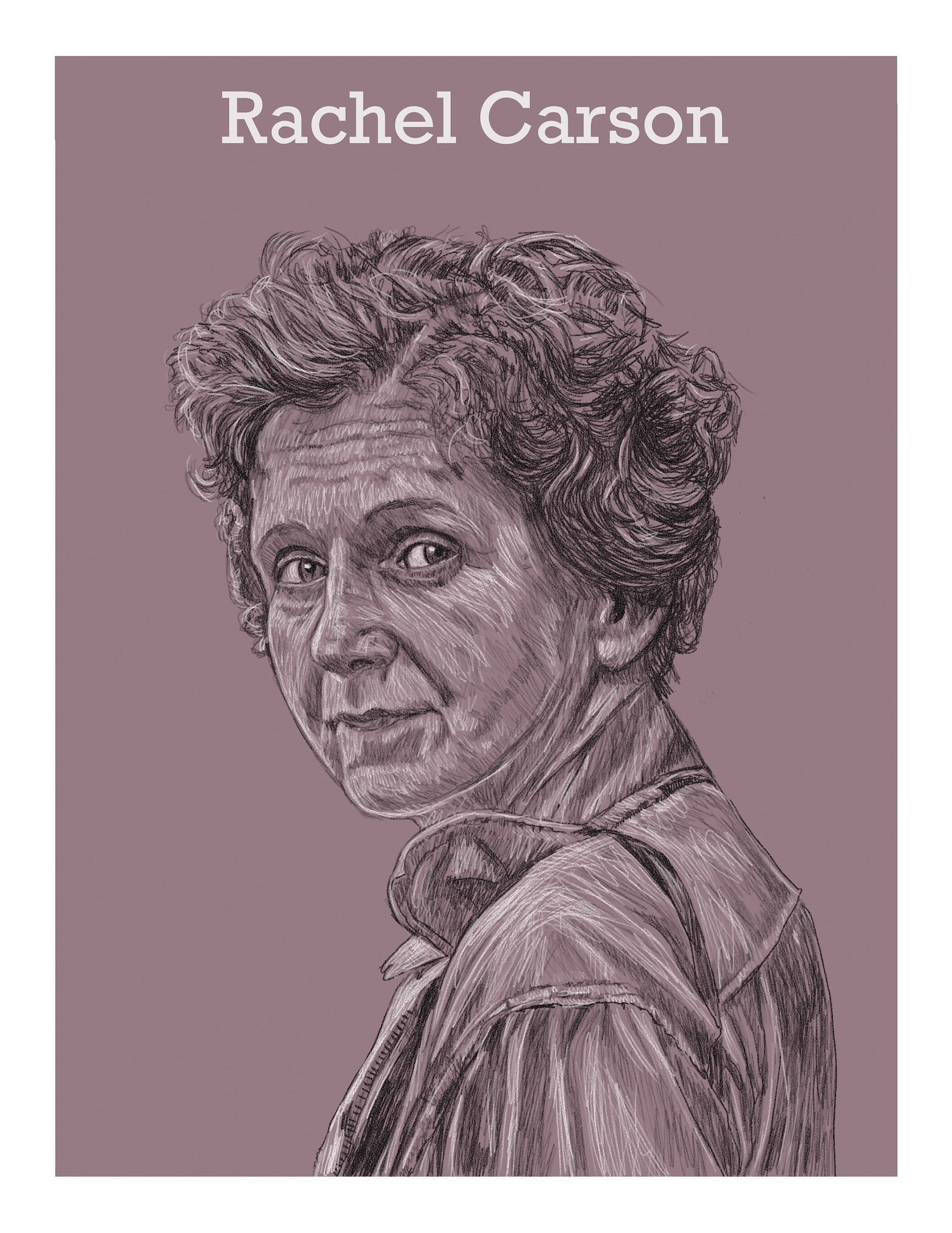 Rachel Carson Downloadable Poster Author Gift Literary - Etsy