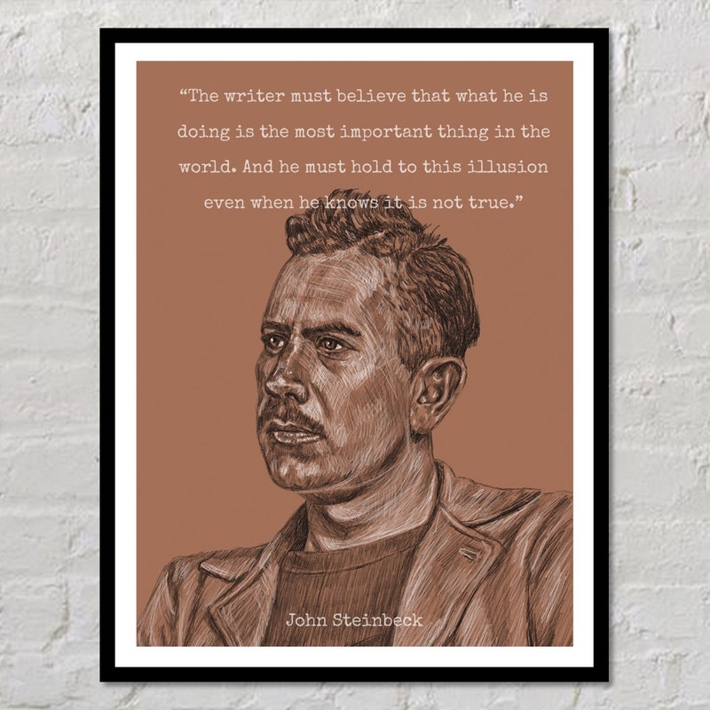 John Steinbeck Quote - Etsy