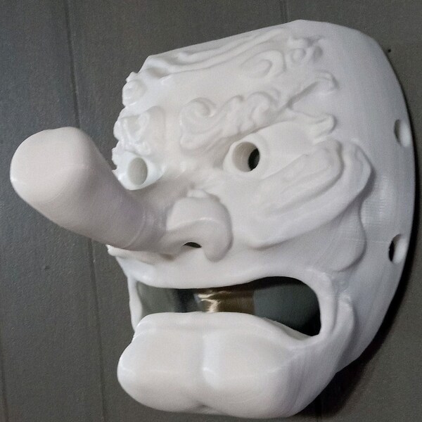 Tengu Mask - Etsy