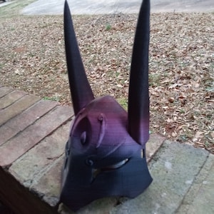 Yokai Rabbit Mask Painted or Unpainted - Etsy