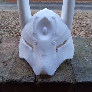 Yokai Rabbit Mask Painted or Unpainted - Etsy