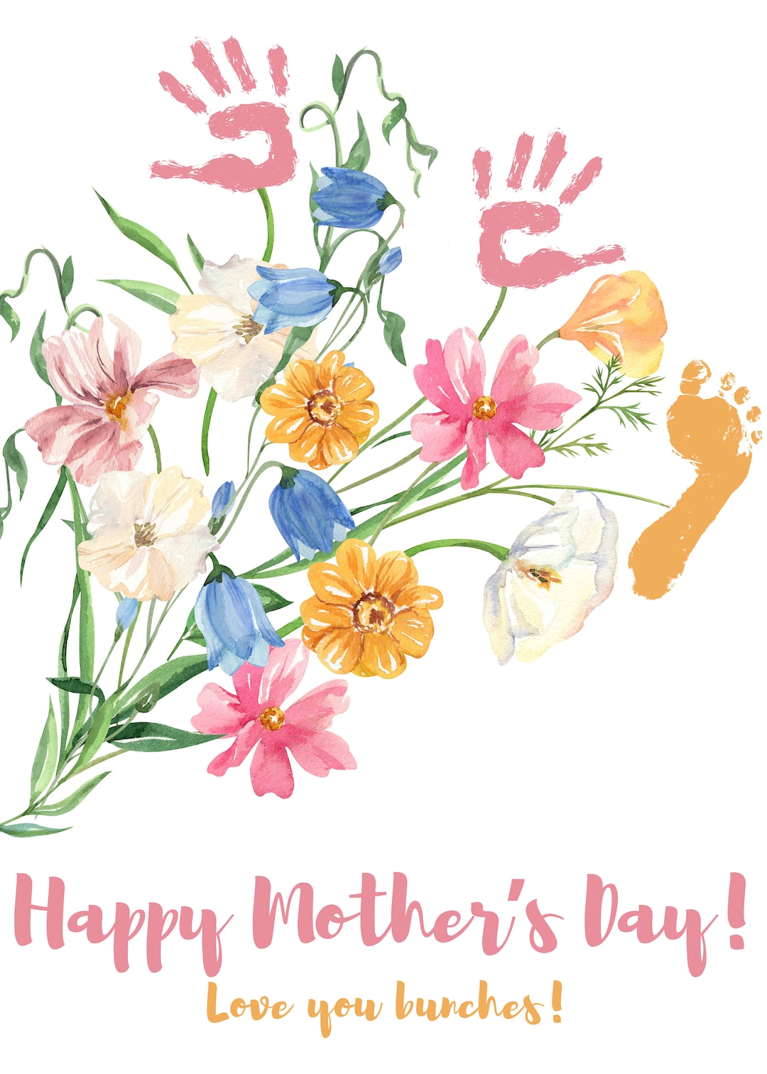 Mother's Day Bouquet Craft - Etsy