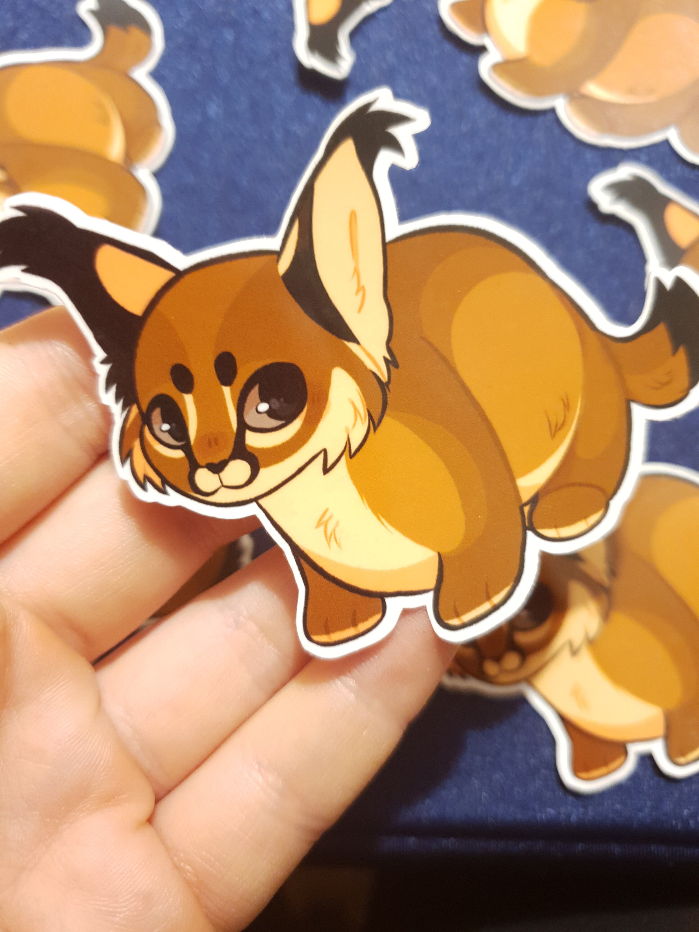 Floppa//Pegatina de meme de gato lindo - Etsy México