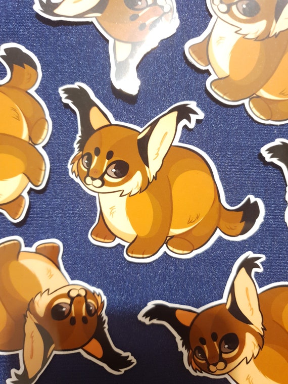 Floppa//cute Cat Meme Sticker | Etsy Australia