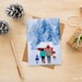 Printable Holiday Card, Digital Winter Card, Printable Christmas Card ...