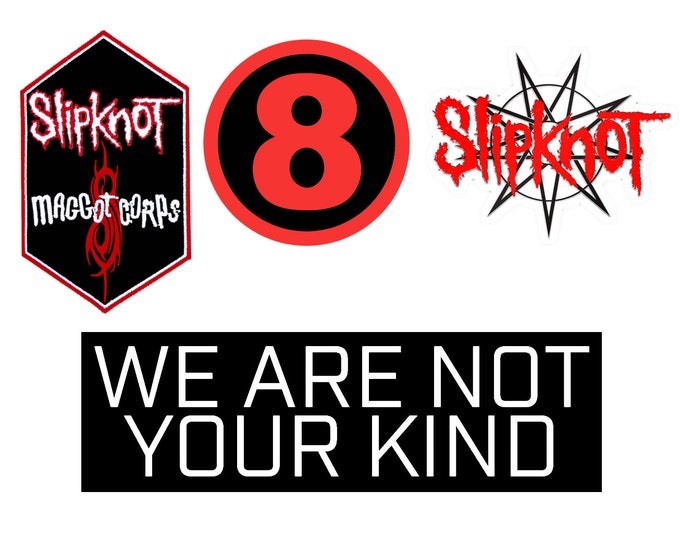 Slipknot Sticker Pack| Small 2 Inch Vinyl Stickers - Etsy