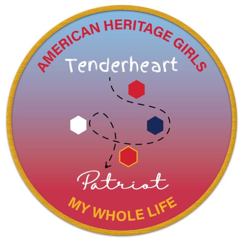 My Whole Life Embroidered Patch | American Heritage Girls | 2 Inch - Etsy