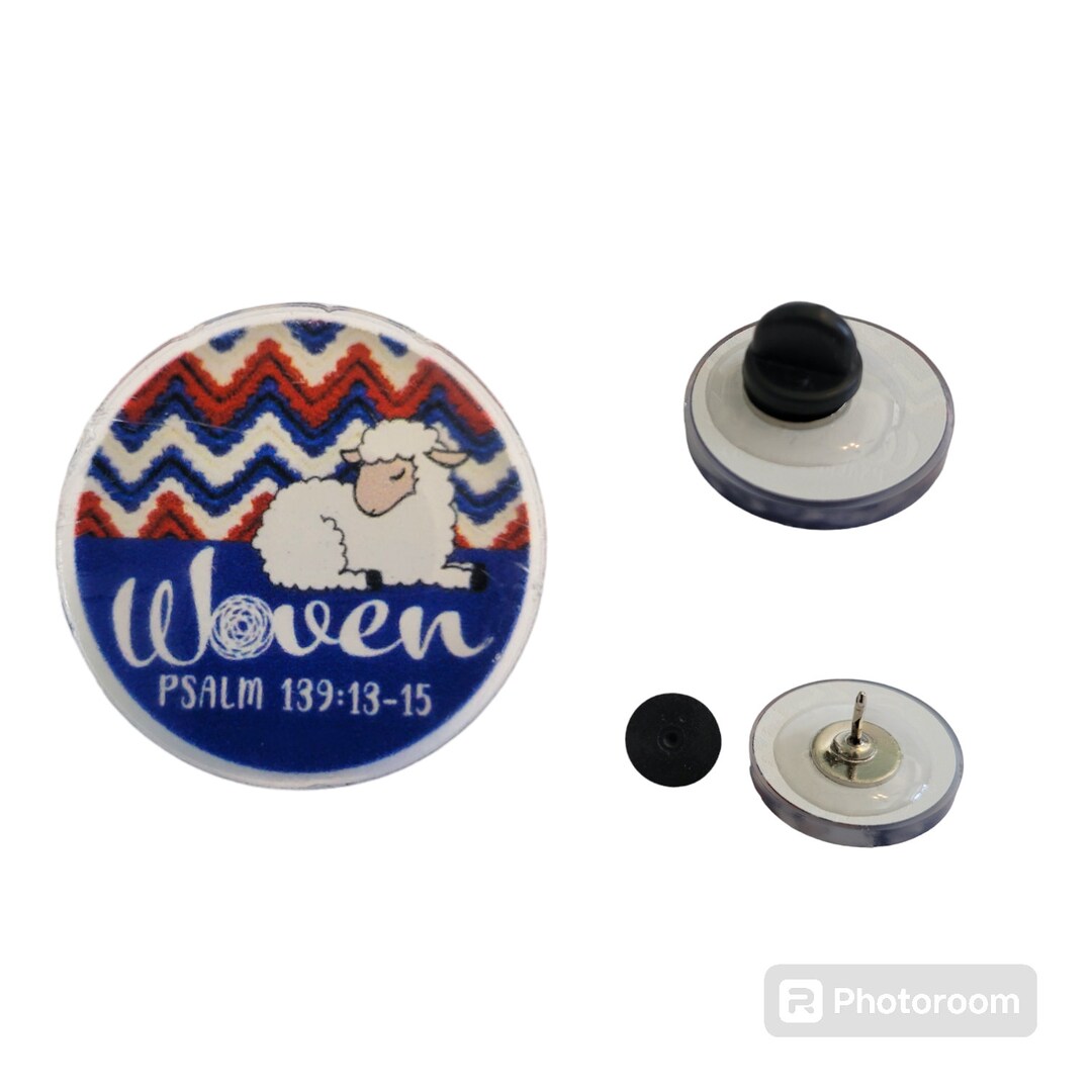 Woven Theme Pins | American Heritage Girls | 1 Inch Pin - Etsy