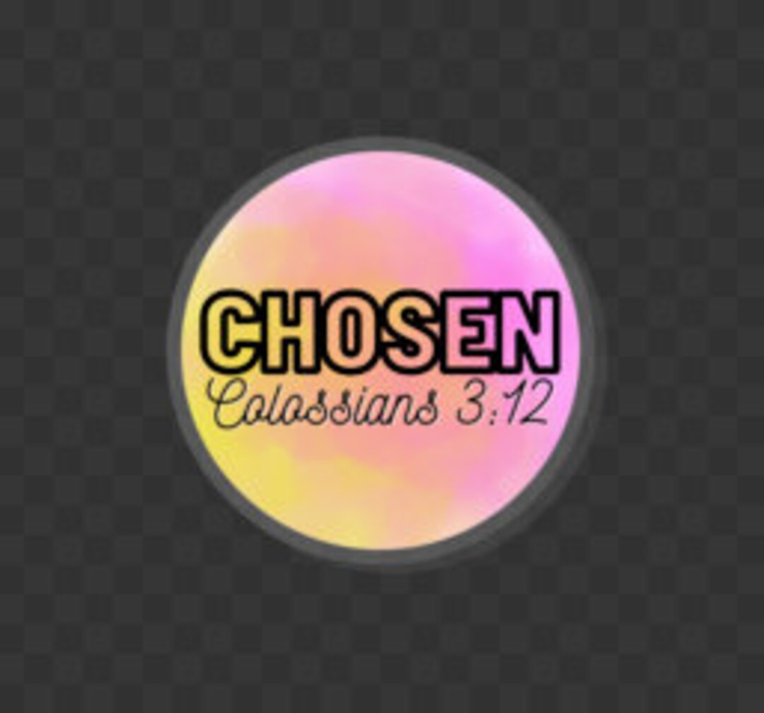 Chosen Theme | American Heritage Girls | 1 Inch ACRYLIC Pin - Etsy