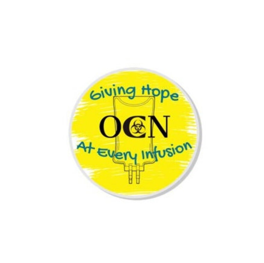 Oncology Pin | OCN Gift | 1.5 Inch Acrylic Pin - Etsy