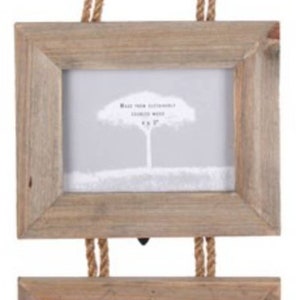 Triple Hanging 6x4 Landscape Photo Frame Home Decorative Multi Picture ...
