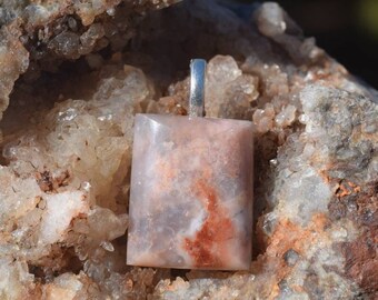 Brenda Agate Pendant - Etsy