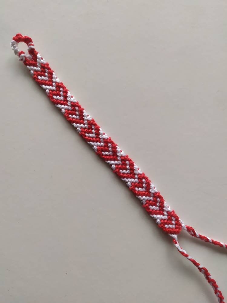 Bracelet brésilien modèle cœur - Etsy France