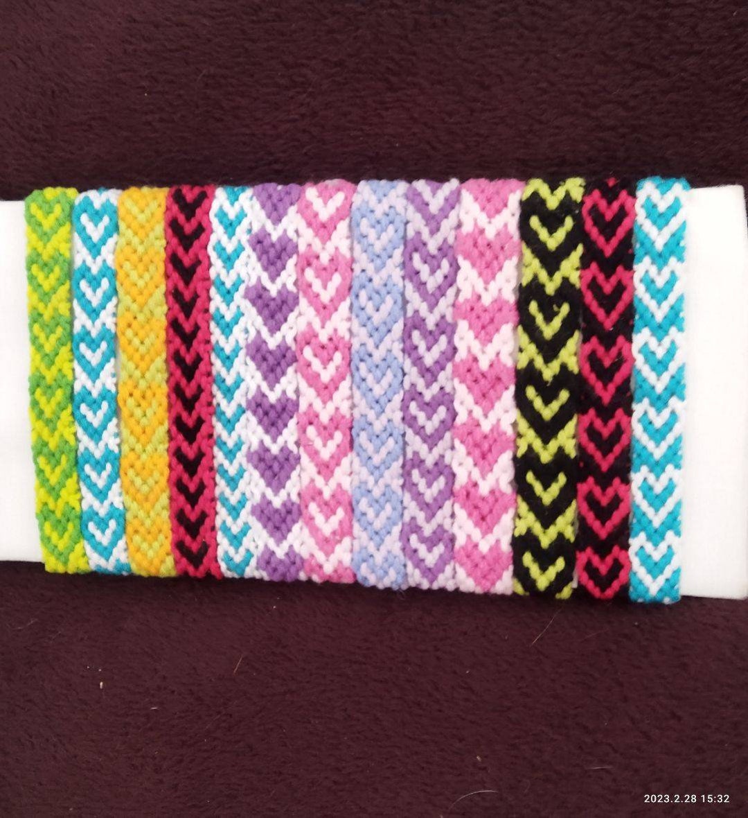 Bracelet brésilien modèle cœur - Etsy France