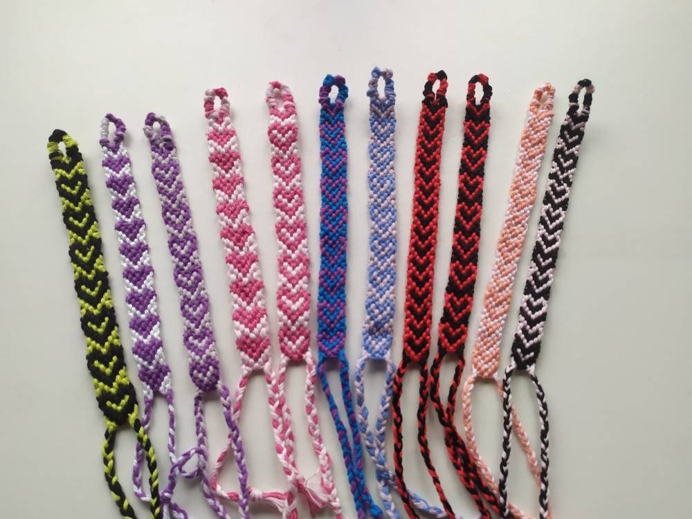 Bracelet brésilien modèle cœur - Etsy France