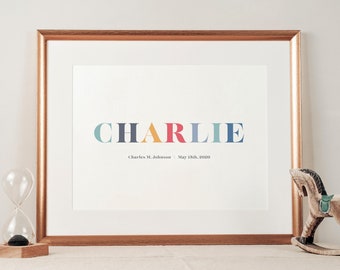 Custom Name Art | Etsy