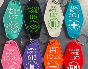 Hotel Keychain - Etsy