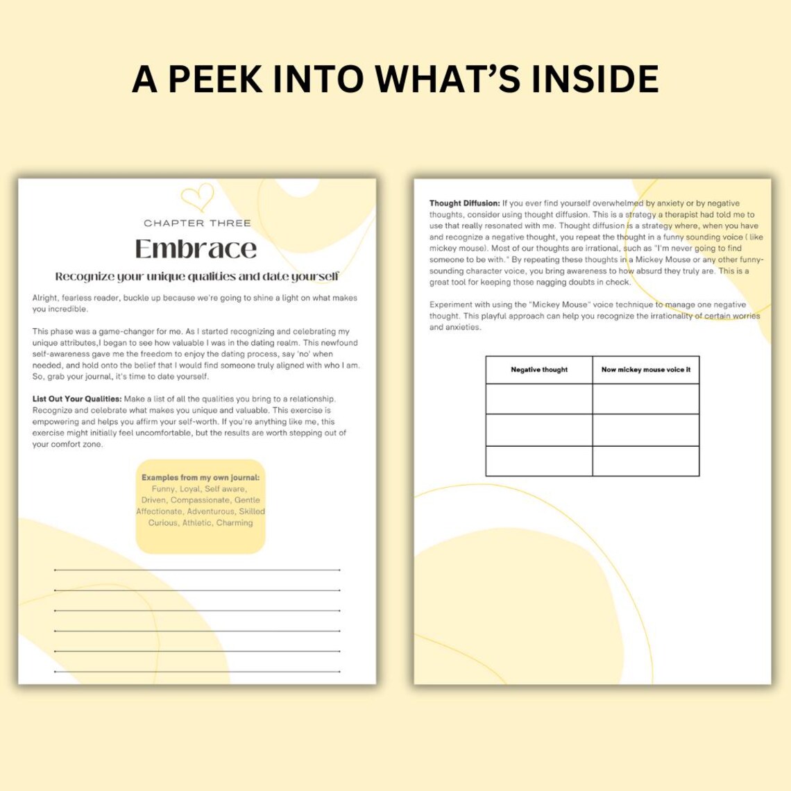 Transformative Printable Dating Guide and Workbook | the Only Dating ...