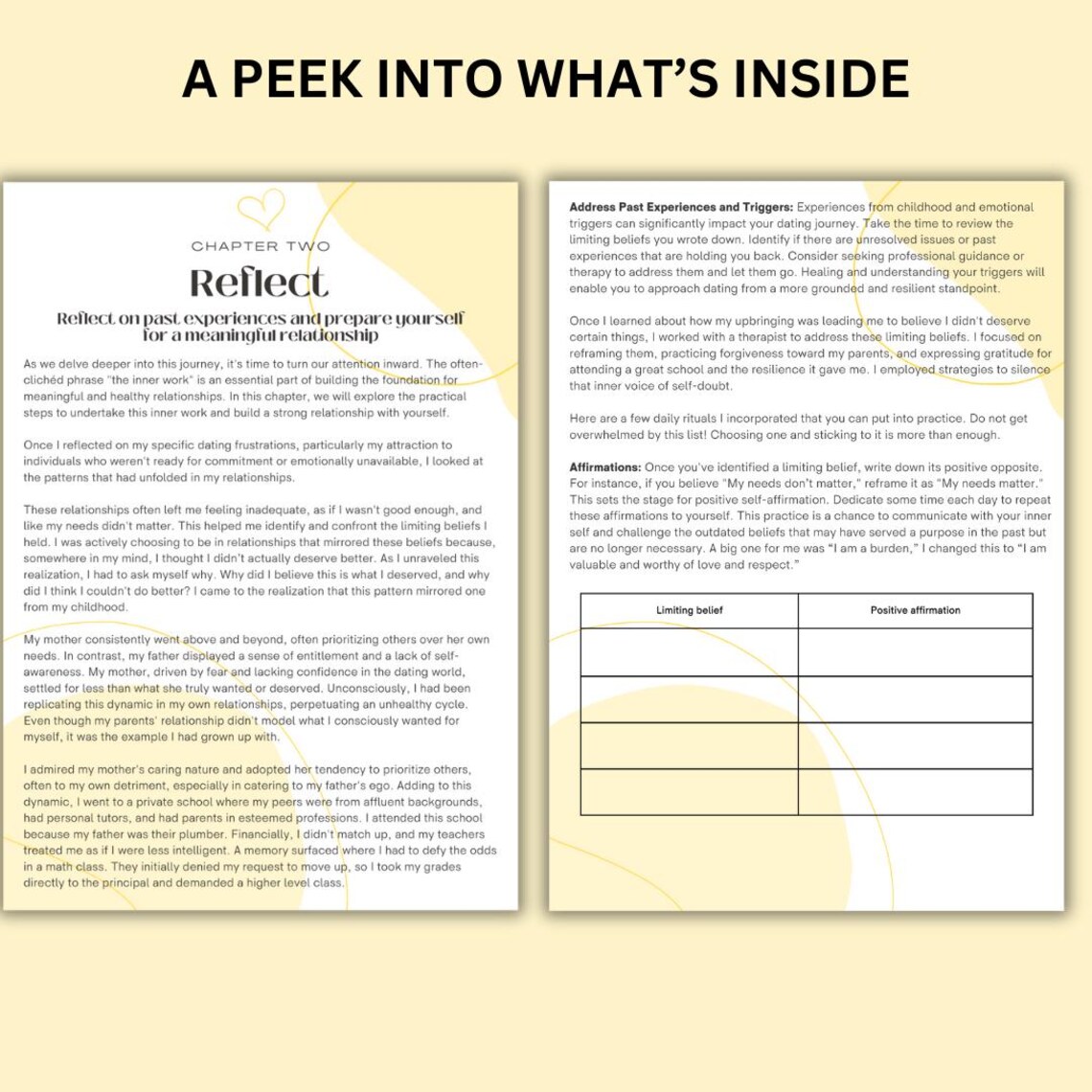 Transformative Printable Dating Guide and Workbook | the Only Dating ...