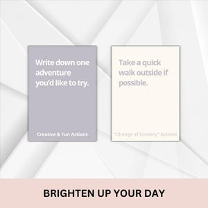 100+ Printable Mood Boost Cards | Self-care Jar Kit for Stress Relief ...