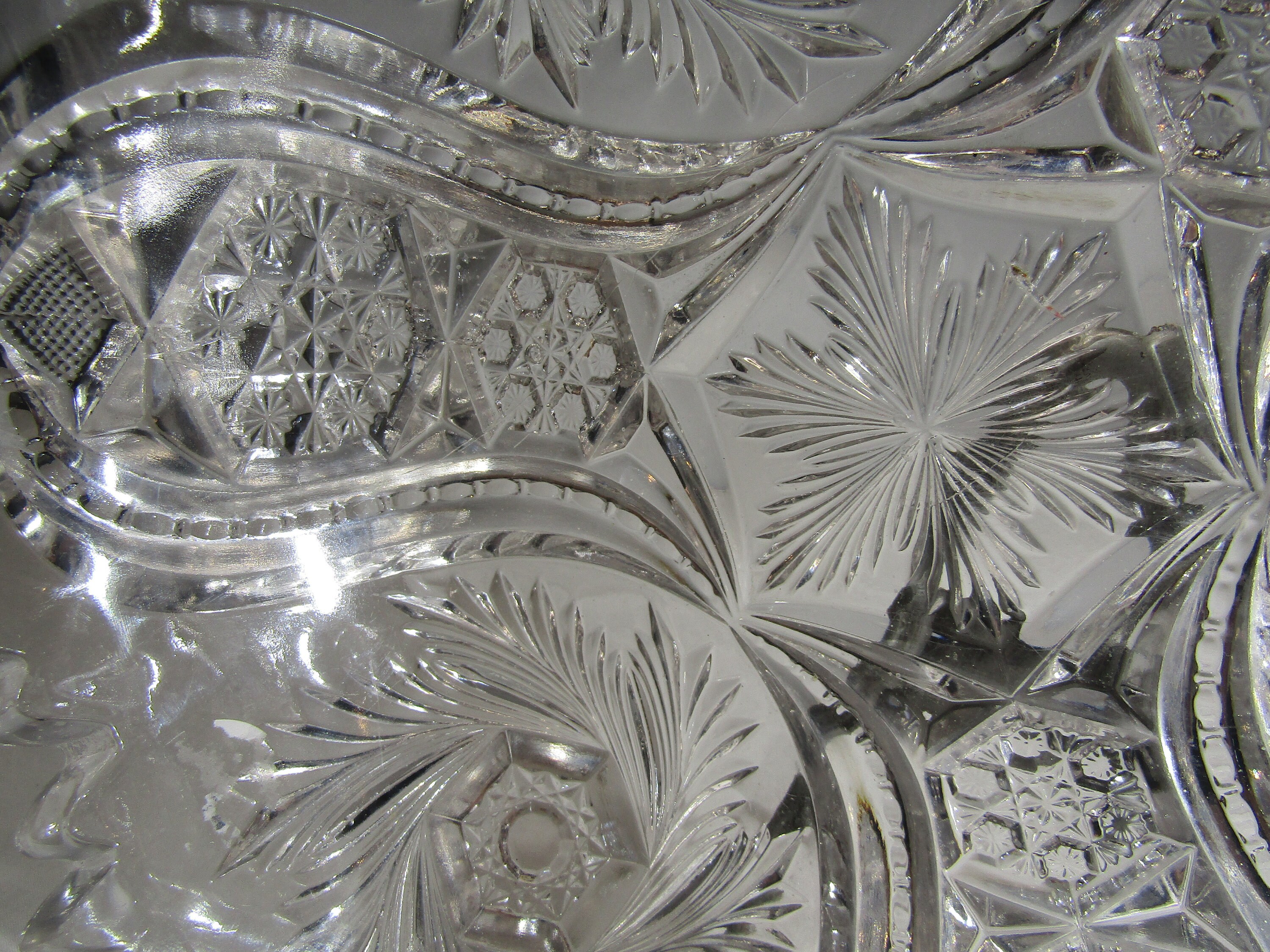 Vintage Cut Glass Bowl Artcut Bowl - Etsy