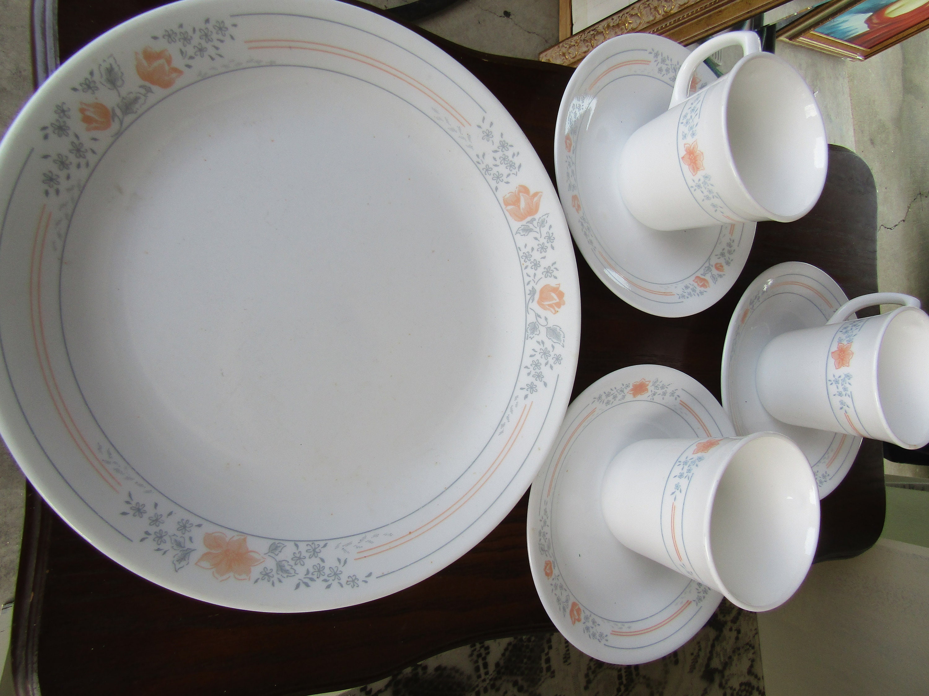 Corelle Dishes Dinner Set - Etsy