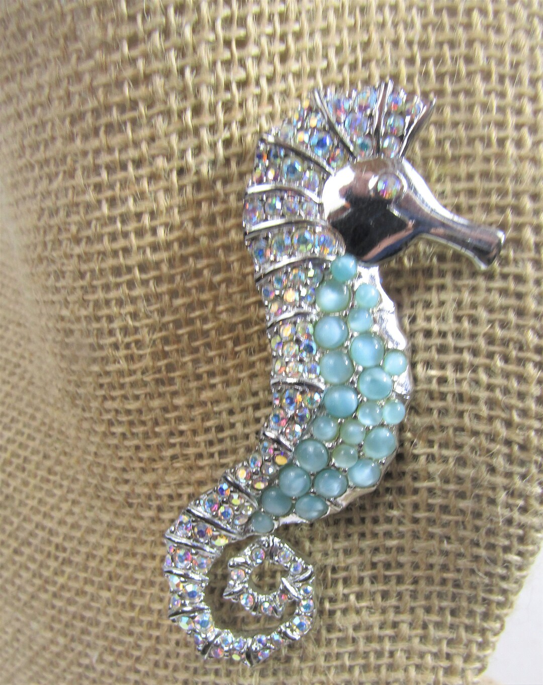 Givenchy Vintage Rare Seahorse Brooch Signed - Etsy