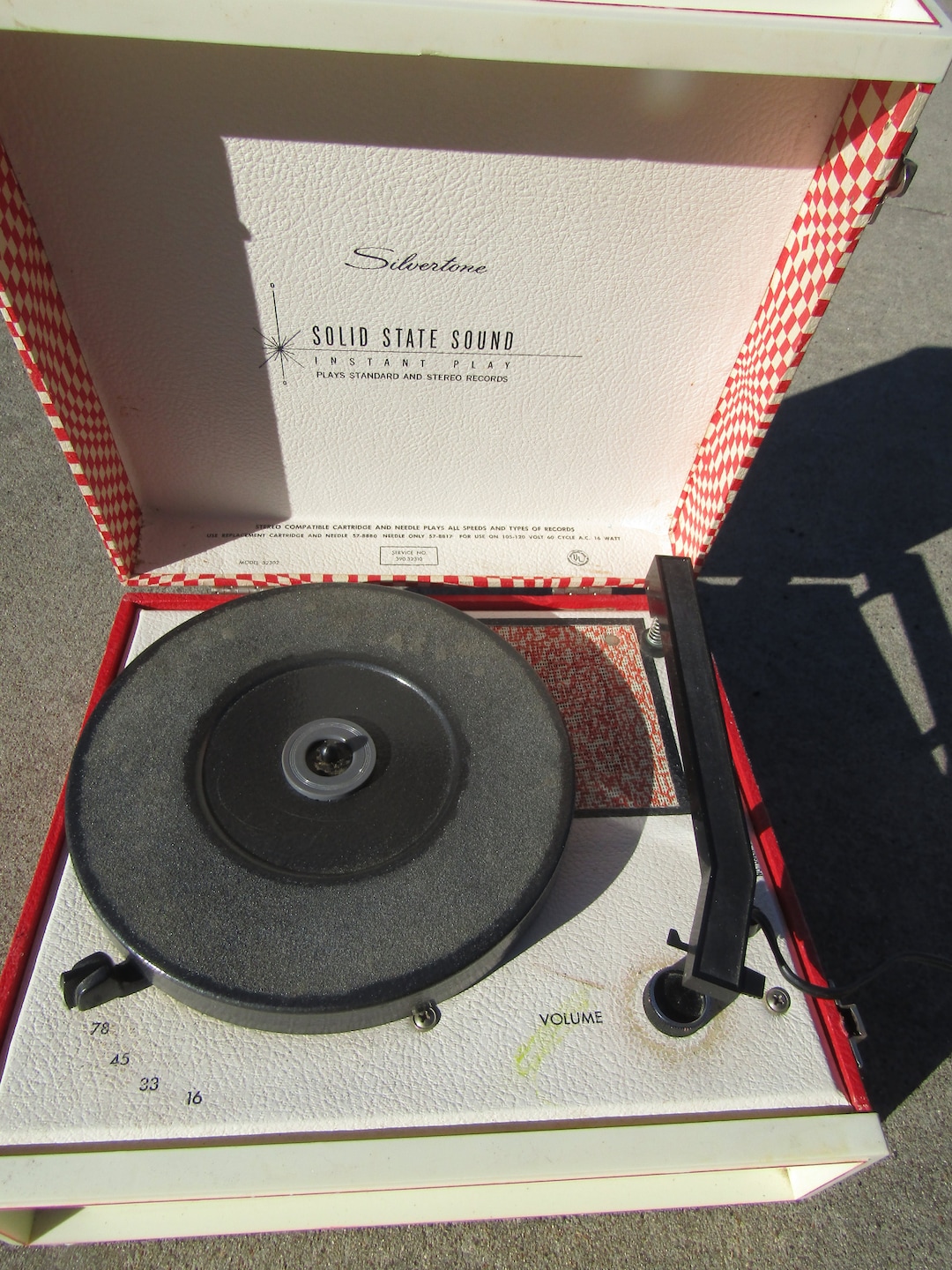 Vintage Solid State Record Player All Speeds 78,45 ,33, 16 - Etsy