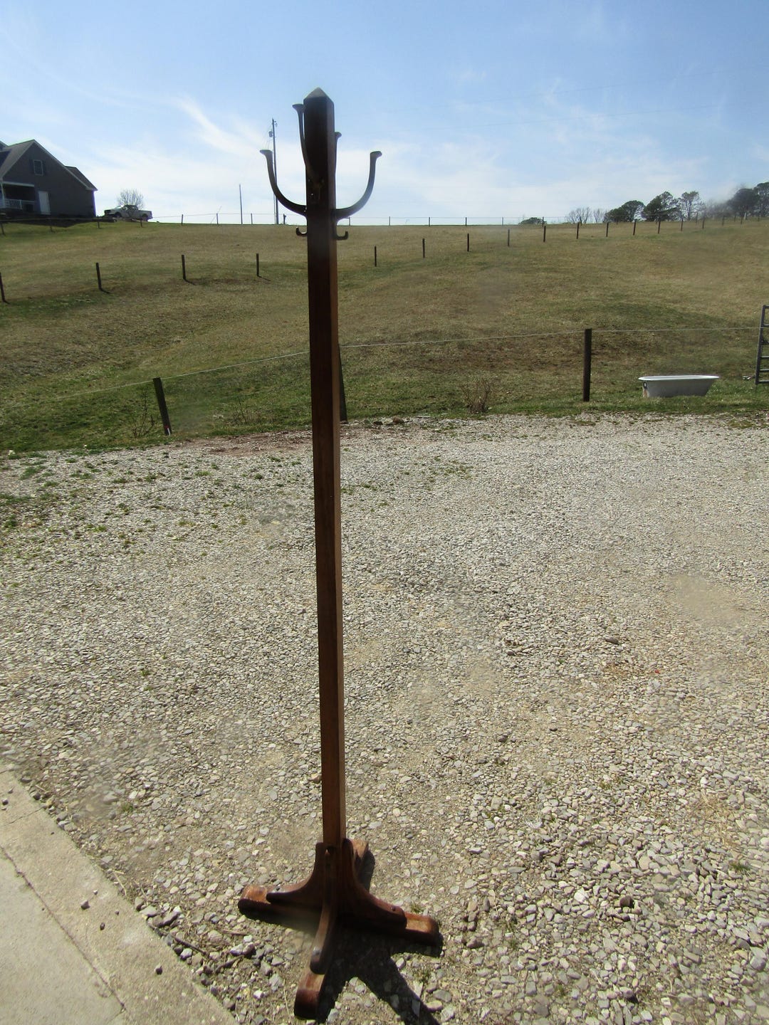 Vintage Hall Tree/ Hat Rack/coat Rack - Etsy