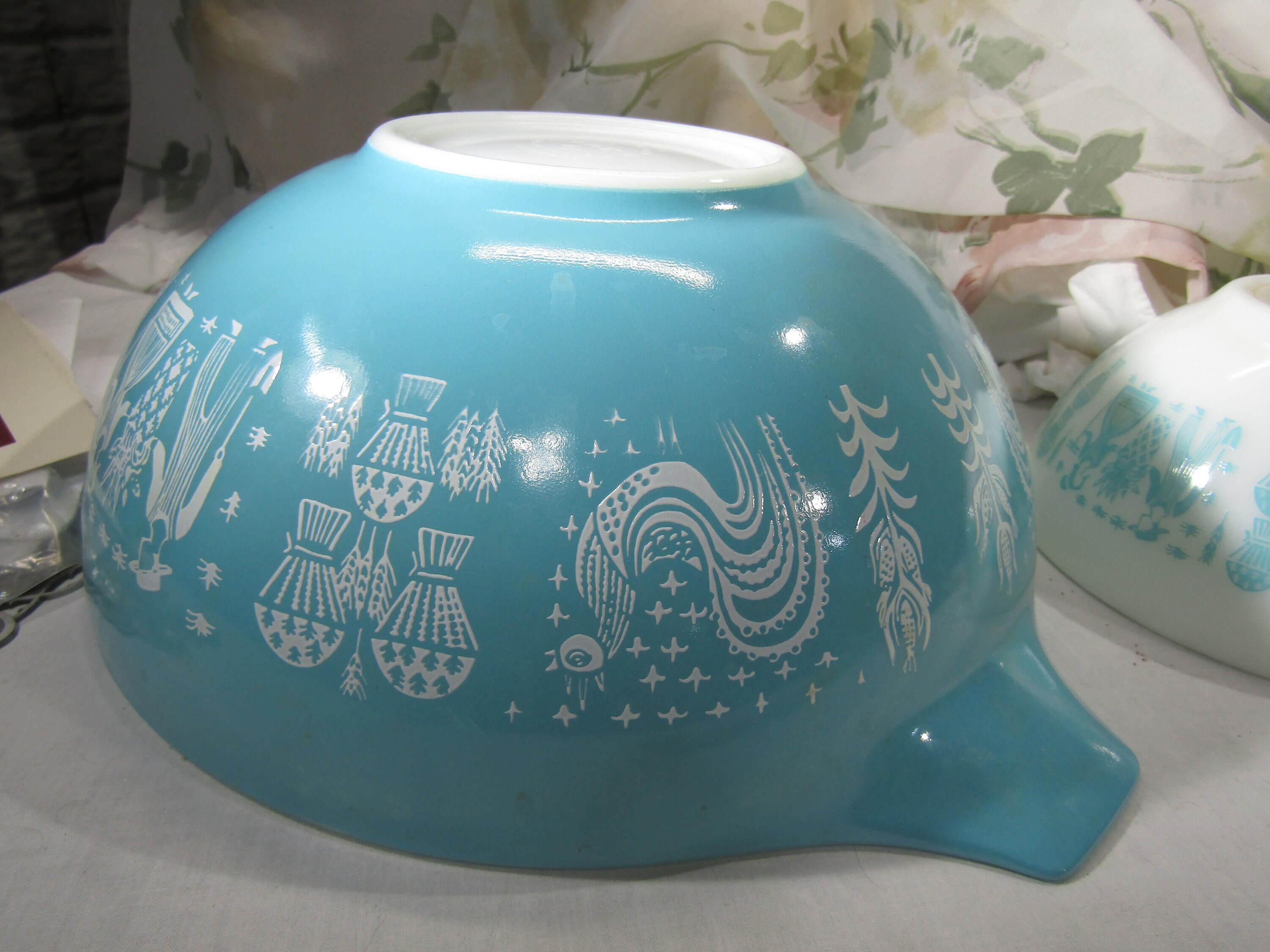 Vintage Pyrex Bowls Mixing Bowls/ Stacking Bowl/amish Bowls - Etsy