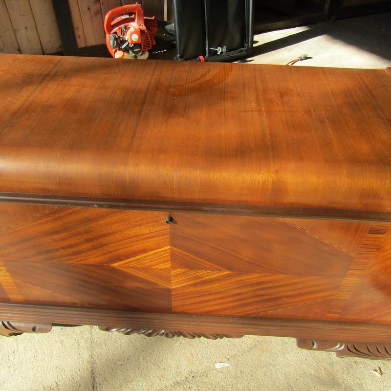 Painted Cedar Chest - Etsy