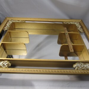 Vintage Mid-century Vintage Shadow Box With Mirror - Etsy