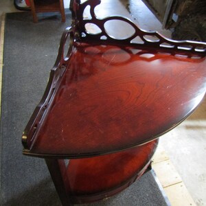 Vintage Bombay Corner Stand/ Midcentury Table - Etsy