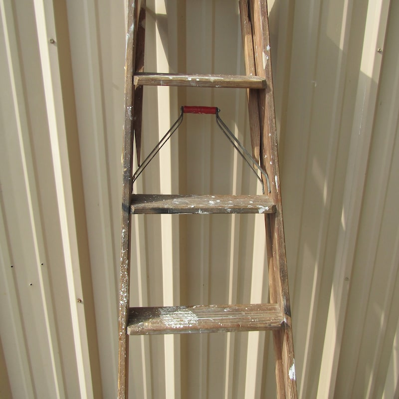 Primitive Ladder - Etsy