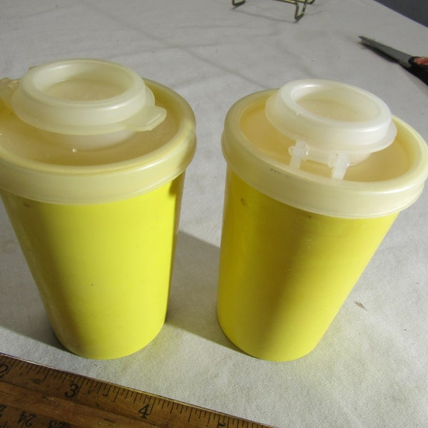 Tupperware Salt and Pepper Shakers - Etsy