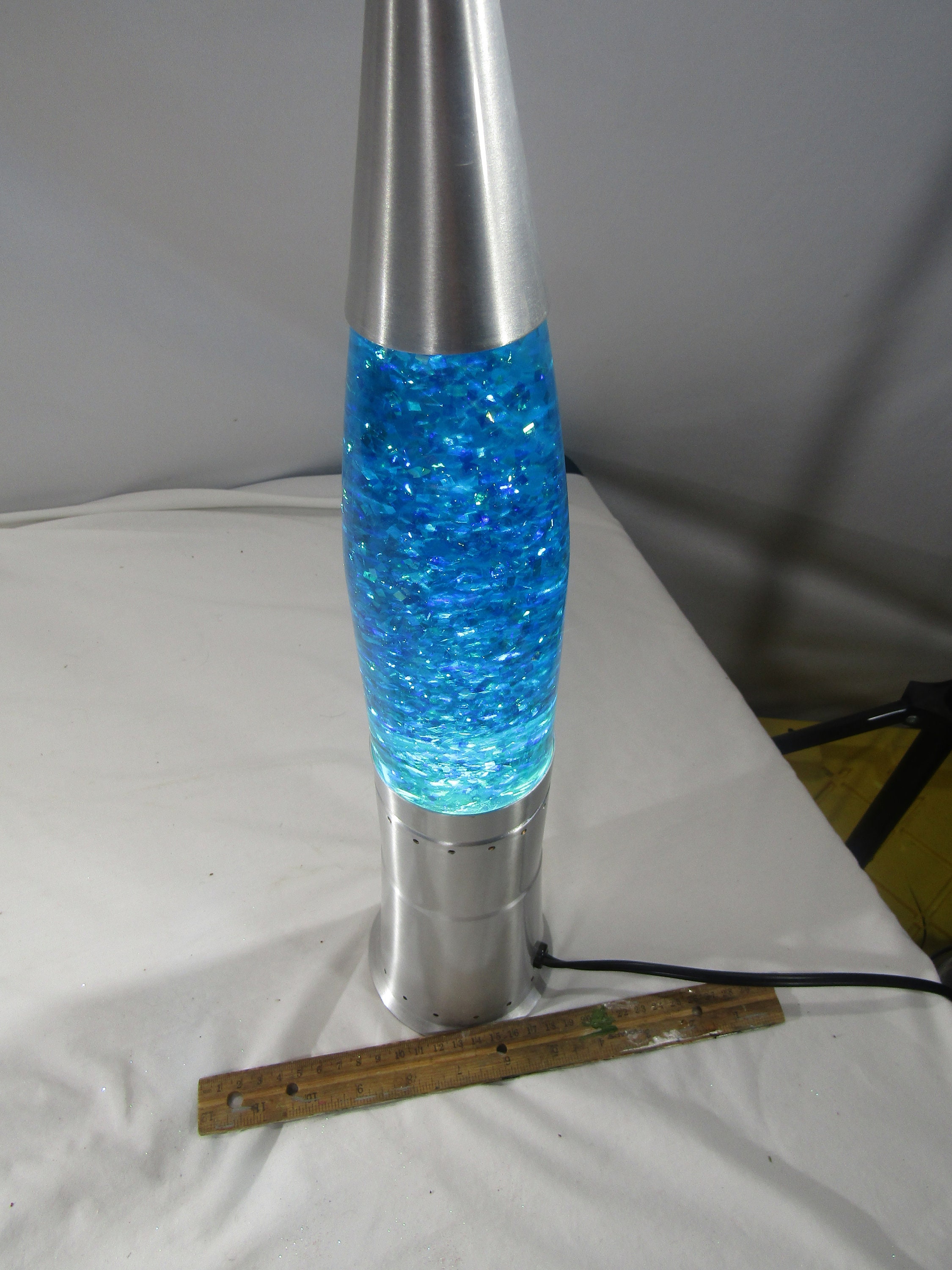 Vintage Tall Blue Lava Lamp - Etsy