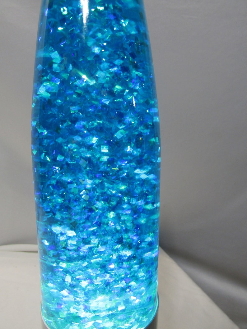 Vintage Tall Blue Lava Lamp - Etsy
